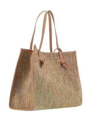 MARCELLA CLUB Large Shoulder Bag - Neutrals