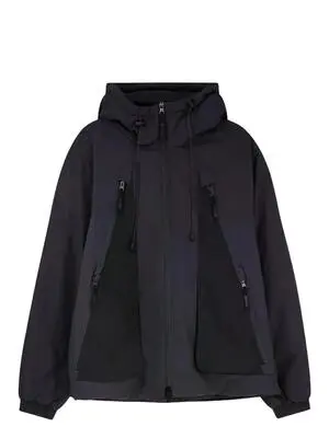 WOODBIRD Shoung Tech Hooded Jacket - Black