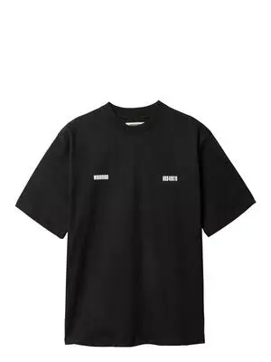 WOODBIRD Baine Zilla Graphic-print Cotton T-shirt - Black