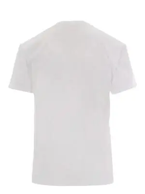 MC2 SAINT BARTH Emilie Rhinestone Embellished T-shirt - White