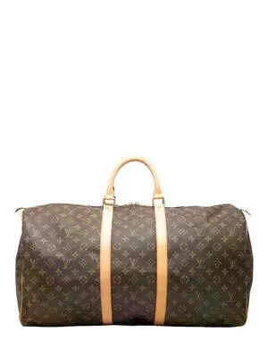 LOUIS VUITTON Keepall 55 Travel Bag - Brown