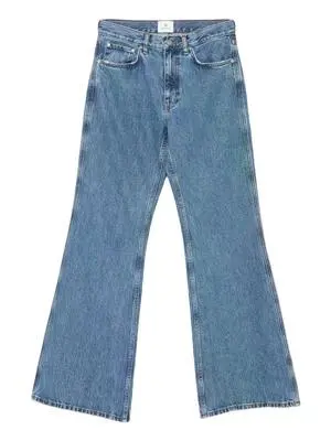 ANINE BING Wyatt Wide-leg Jeans - Blue
