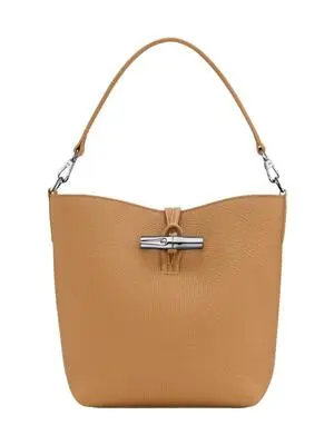 Longchamp Le Roseau Small Bucket Bag - Walnut