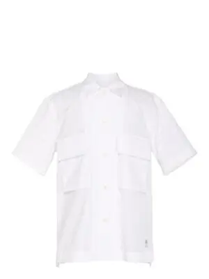 Sacai Short-sleeve Pocket Shirt - White