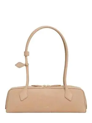 Alaïa Alaïa Le Teckel Medium Shoulder Bag Desert