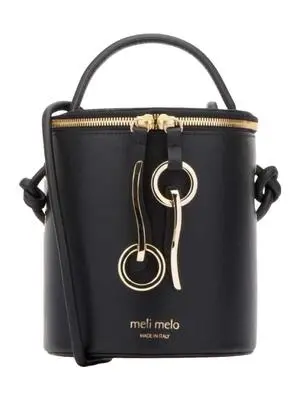 MELI MELO Meli Melo Logo-Stamp Bucket Bag