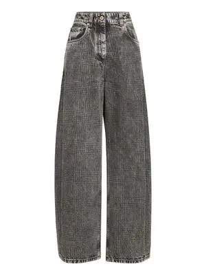 Brunello Cucinelli Loose Barrel Jeans - Grey