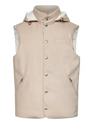 BRUNELLO CUCINELLI Brunello Cucinelli Sleeveless Hooded Gilet