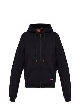 DIESEL® Harriet D-core Zip-up Hoodie - Black