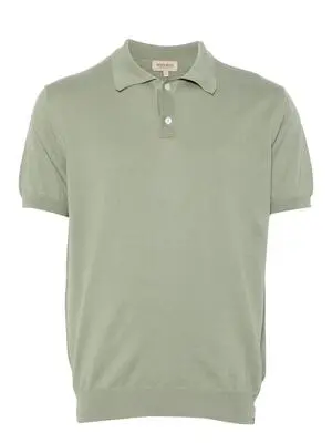 Woolrich Buttoned Short-sleeve Polo Shirt - Gray