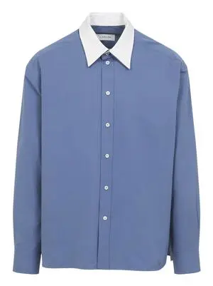 LANVIN Loose Fit Shirt - Blue