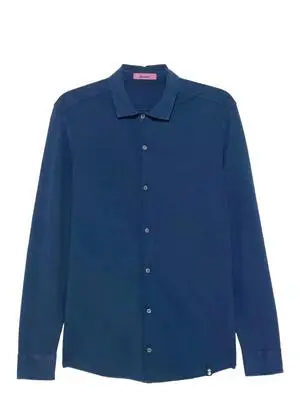 DRUMOHR Long-sleeve Button-up Shirt - Blue