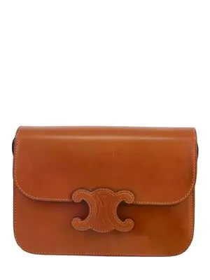 Celine Triomphe Shoulder Bag - Brown
