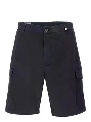 MYTHS Cotton Cargo Shorts - Blue
