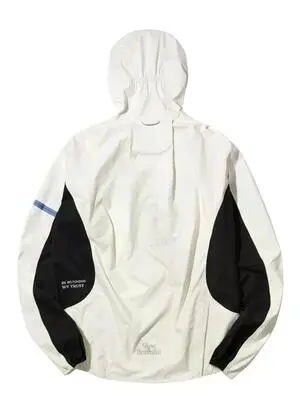 UPPERVOID Colour-block Hooded Jacket - Neutrals