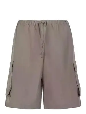 Herno Elasticated-waist Cargo Shorts - Neutrals