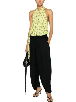 COPERNI Coperni Sarouel Gathered Trousers