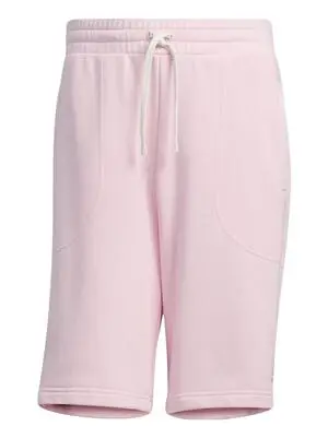 Adidas Neo Solid Color Lacing Casual Straight Shorts - Default Color