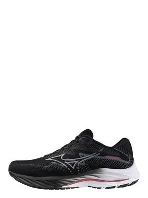 Mizuno Wave Rider 27 Running Sneakers - Black/white