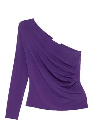 MAX MARA Max Mara One-Shoulder Gathered Top