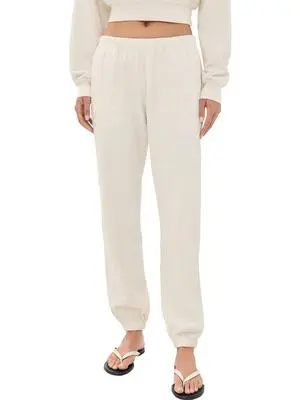 Eterne Boyfriend Pocket Sweatpants - Bone