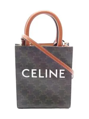 Celine Vertical Cabas Mini Shoulder Bag - Brown