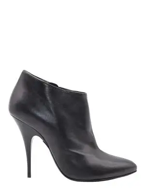 GIUSEPPE ZANOTTI Leather Ankle Boots - Black