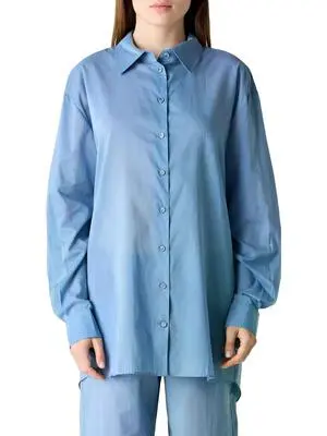 Eterne Eterné Lucien Button-down Shirt - Blue