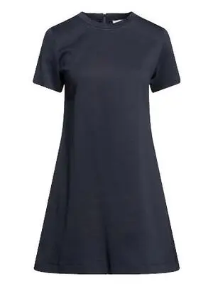Paul & Joe Cotton Blend Mini Dress - Blue