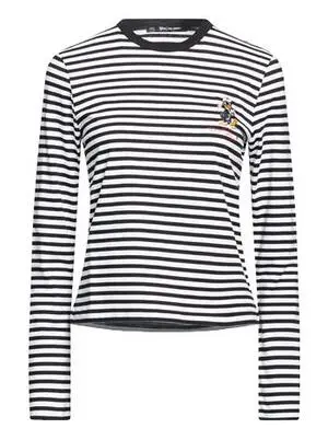 Karl Lagerfeld Disney X Organic Cotton Long Sleeve T-shirt - Black