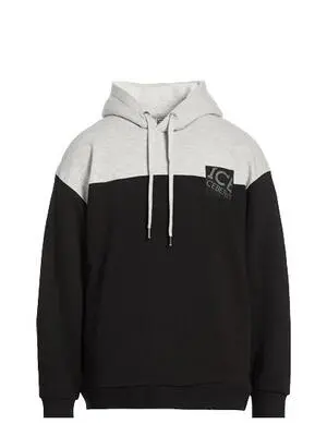 Iceberg Two-tone Cotton And Polyester Hooded Sweatshirt - Black