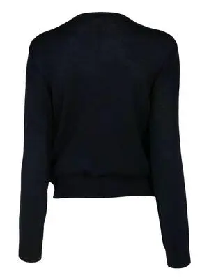 Loewe Buttoned Cardigan - Blue