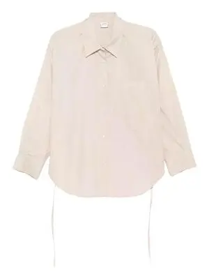 Aspesi Long-sleeve Shirt With Chest Pocket - Neutrals
