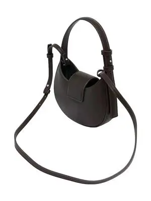 Armani Exchange Logo Plaque Crossbody Bag - Brown