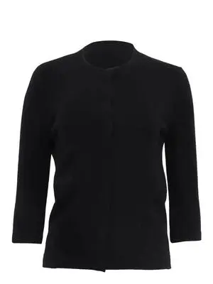 Balenciaga Cashmere Knit Cardigan - Black