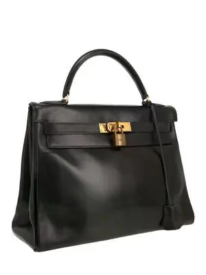 Hermès 1991 32 Kelly Handbag - Black