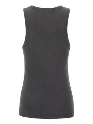 ENTIRE STUDIOS Sleeveless Crew Neck Tank Top - Grey