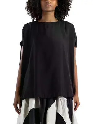 CASEY CASEY Tulipy Francesca Top - Black