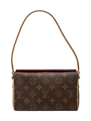 LOUIS VUITTON Monogram Recital Shoulder Bag - Brown