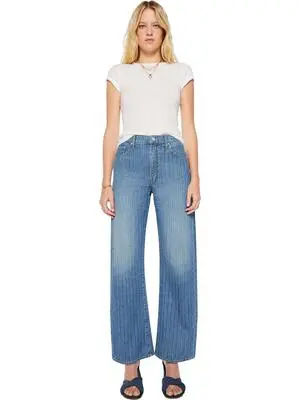MOTHER The Lasso Sneak Streamline Jeans - Blue