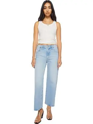 MOTHER The Dodger Ankle Jeans - Light Blue