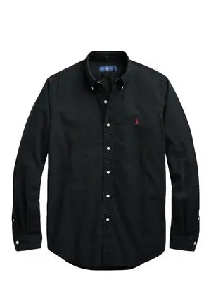 Polo Ralph Lauren Polo-pony-motif Shirt - Black