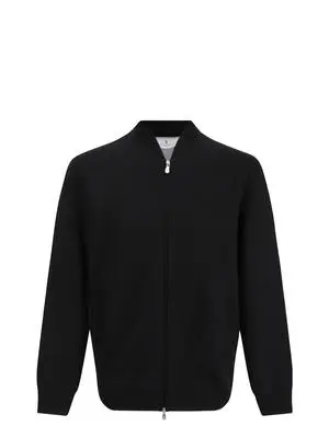 Brunello Cucinelli Zip-up Sweatshirt - Black