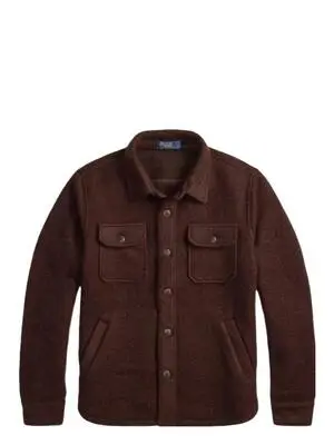 Polo Ralph Lauren Buttoned Flap-pocket Knitwear - Brown