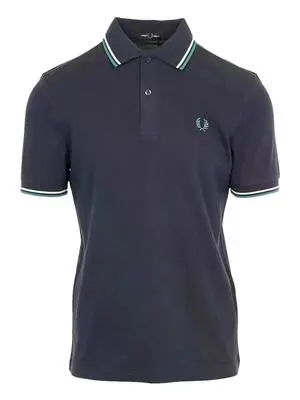 Fred Perry Twin Tipped Polo Shirt - Blue