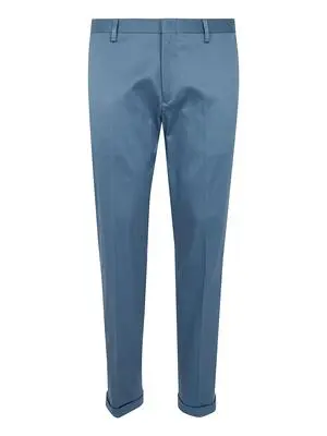 Paul Smith Cotton Trousers - Blue