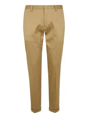 Paul Smith Cotton Trousers - Brown