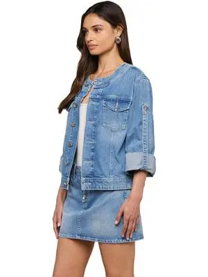 L'Agence Anouk Denim Jacket - Grant