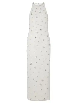 CLIO PEPPIATT Embellished Tulle Gown - Neutrals