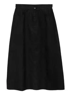 JNBY A-line Skirt With Rear Slit - Black